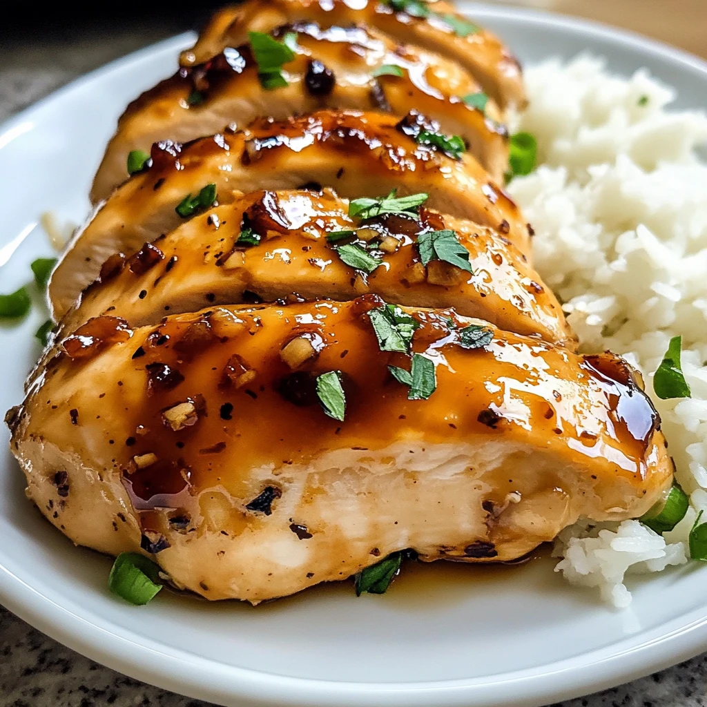 Honey Garlic Chicken Breasts 4 Servings Easy Delicious